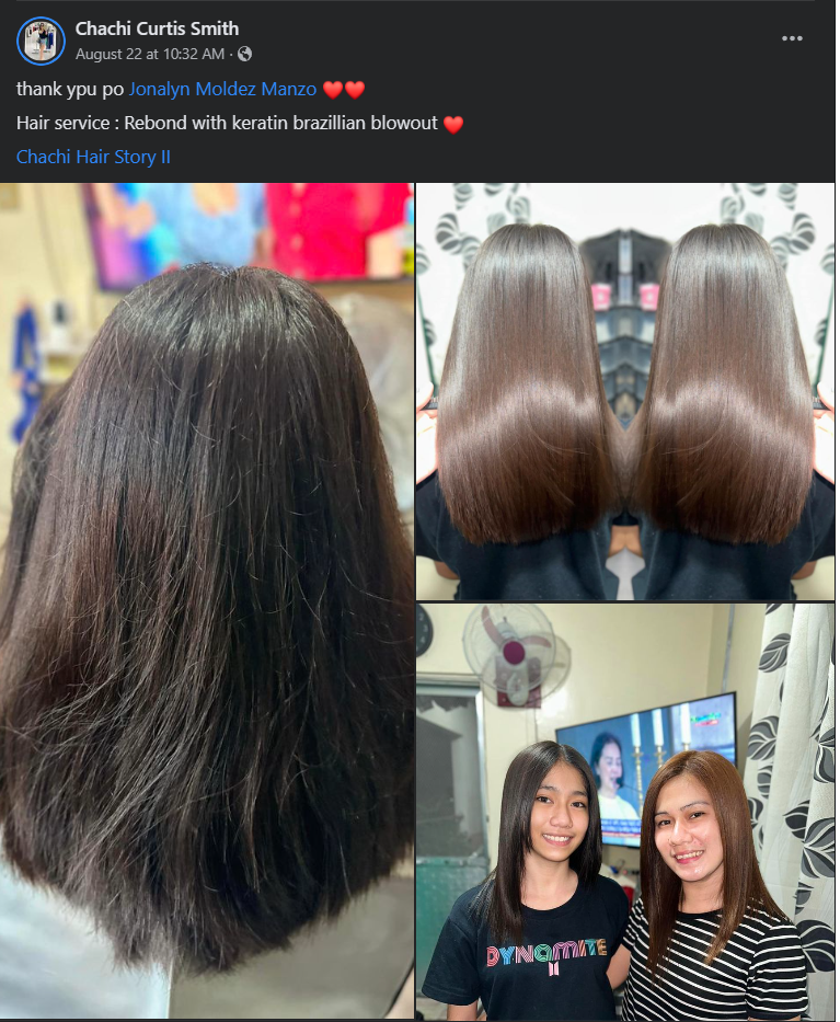 Rebond with Keratin Brazilian Blowout | tigasouth-hairdresser.com