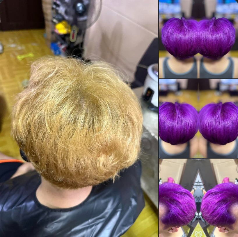 Fashion Hair Color with or without Bleach is Available | Contact Us